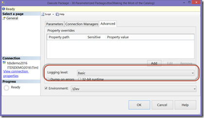 SSIS Custom Logging Levels - Tim Mitchell