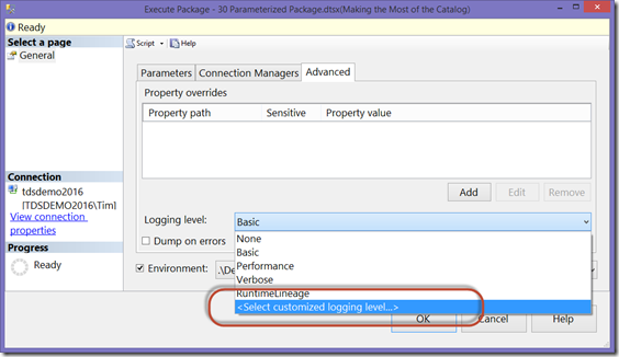 Ssis Custom Logging Levels Tim Mitchell
